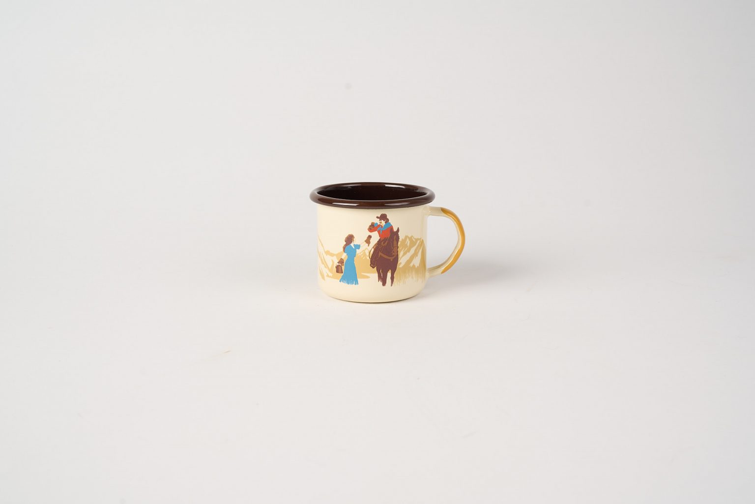 Taste the West Enamelware Mug - Cowboy Coffee